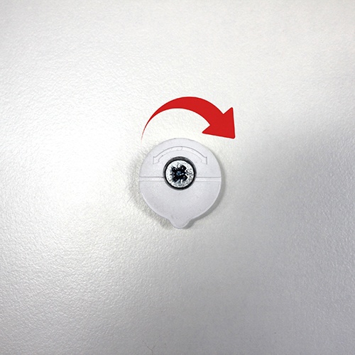 fixation murale invisible